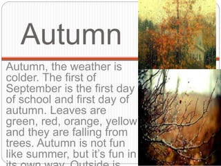 Thats why i like autumn | PPTX