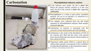 Thaumasite attack | PPT