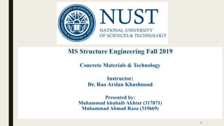 Thaumasite attack | PPT