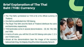 Interesting Facts to Know about the Thai Baht | PDF