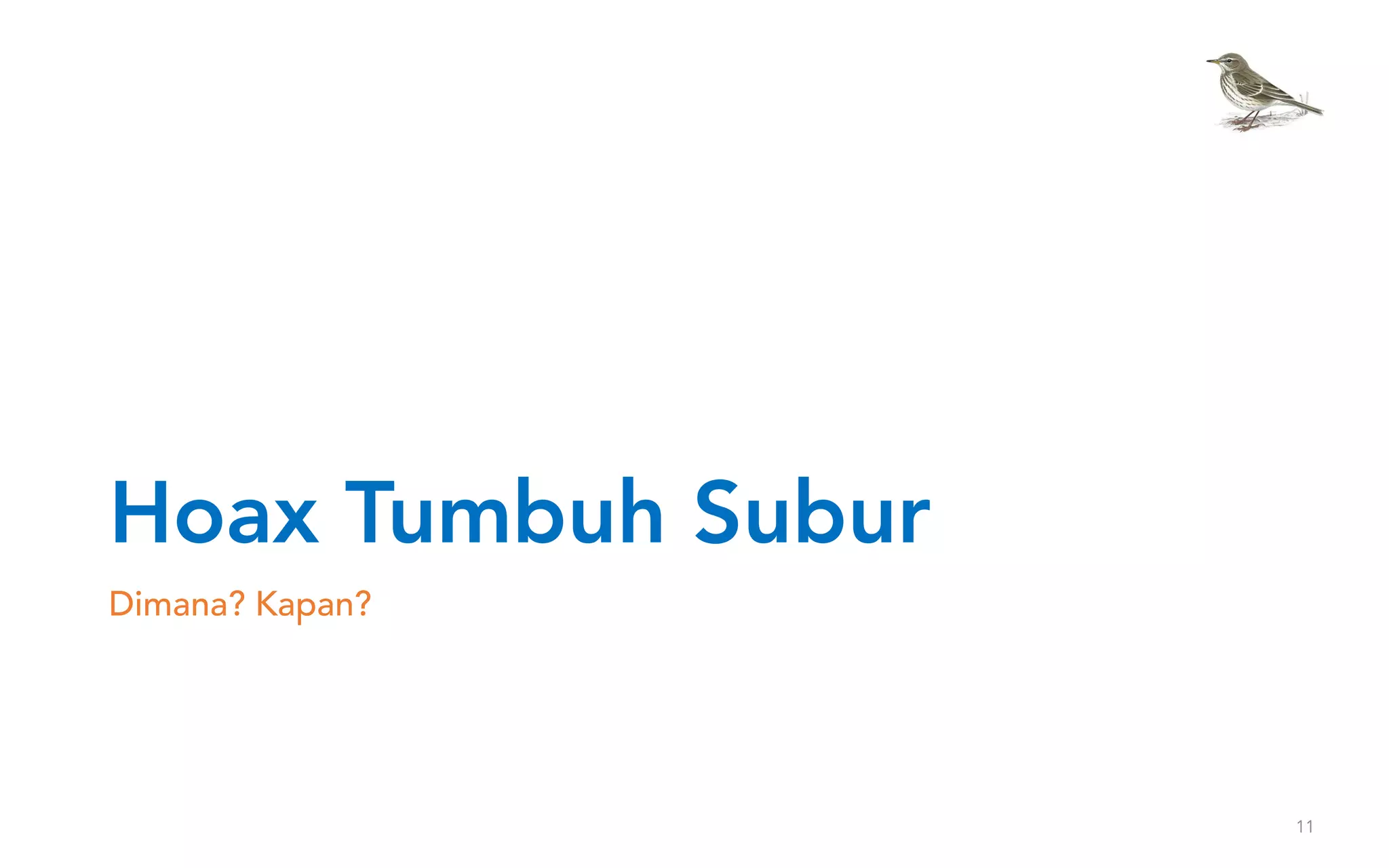 Peta dan Tantangan Gerakan Anti Hoax di Indonesia | PPT