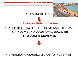 The History of Tourism | PPTX