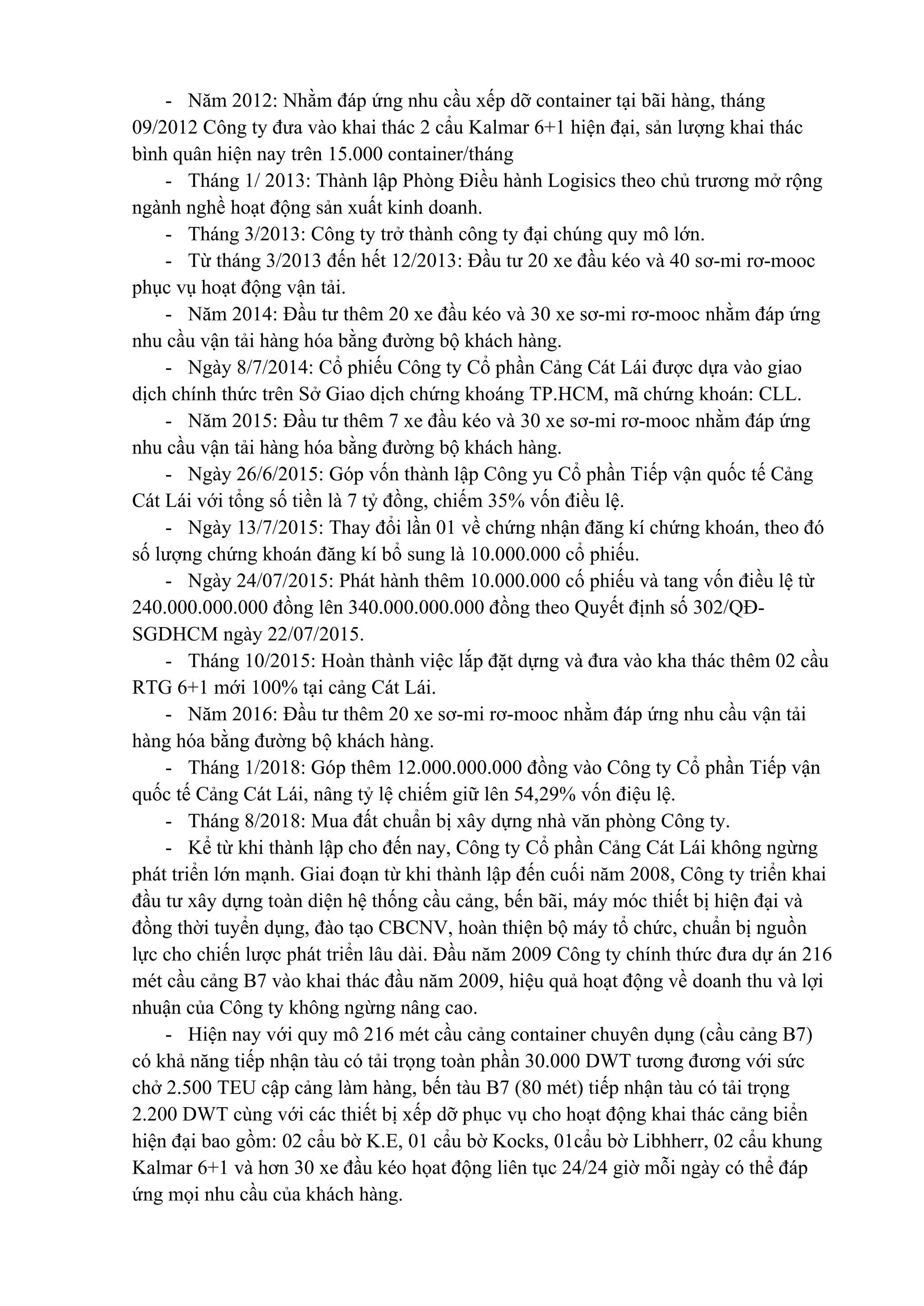 Thực tập tại cảng Cát Lái | PDF