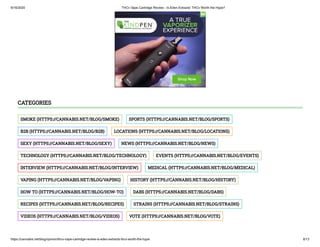 THCv Vape Carts - Is Eden Extracts Worth the Price? | PPT