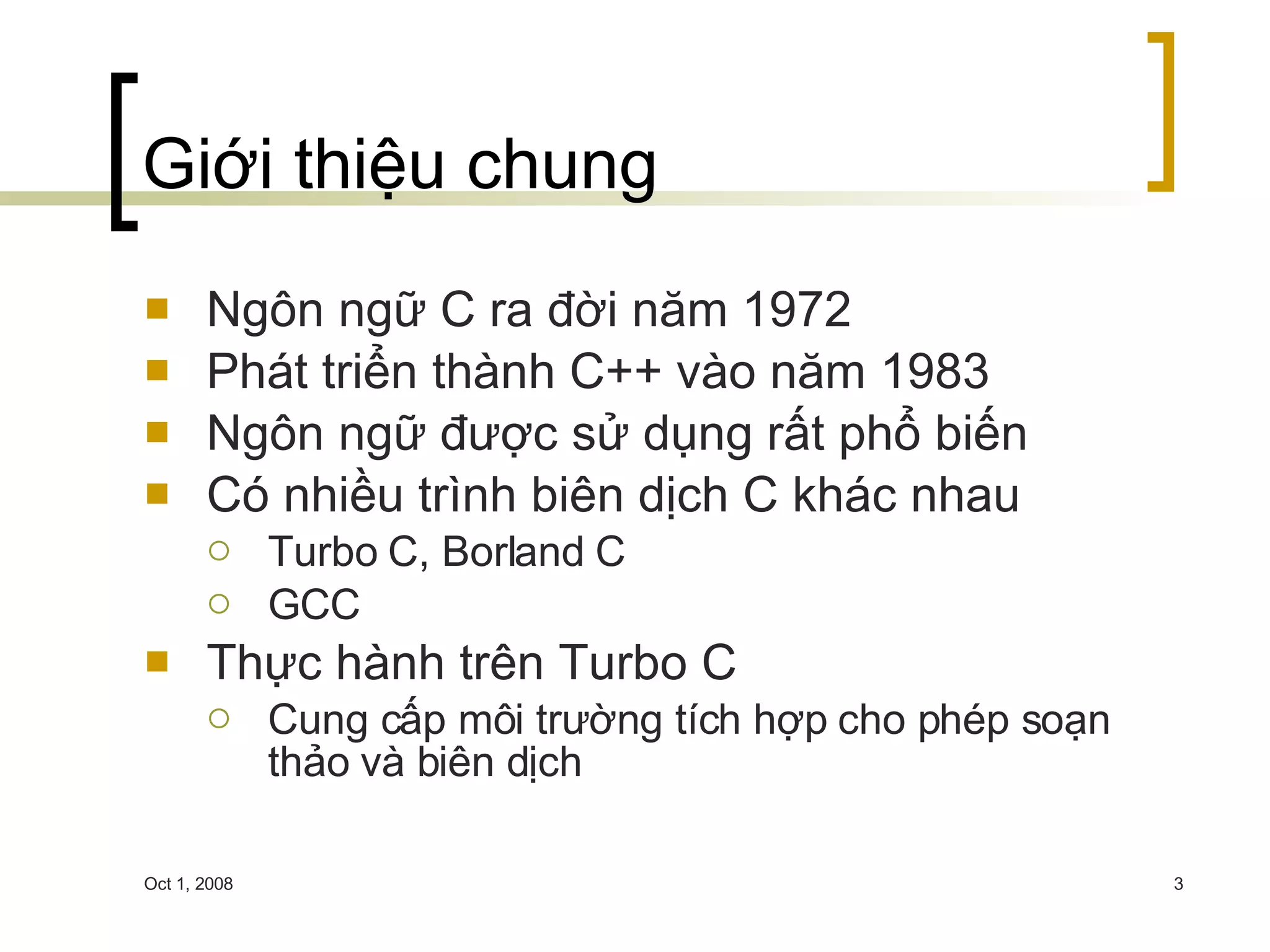 Thdc3 Lap Trinh C | PPT