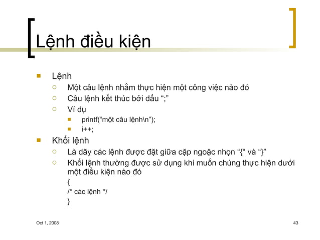 Thdc3 Lap Trinh C | PPT