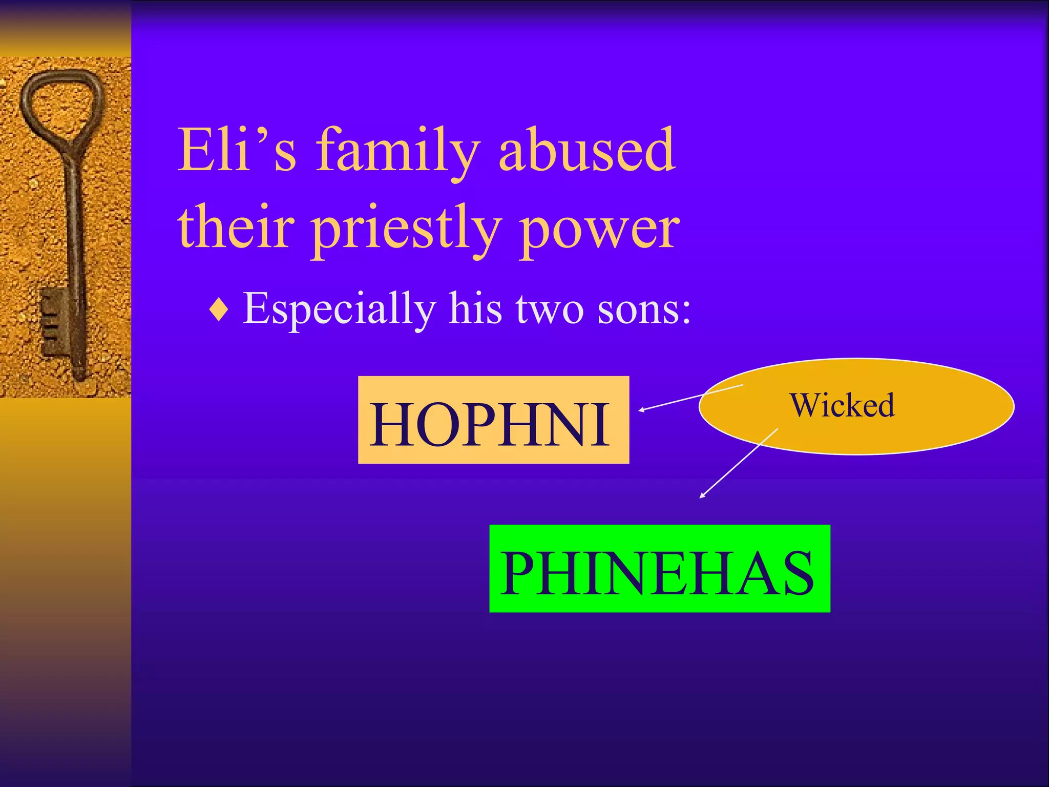 The 1 St Book Of Samuel | PPT