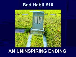 The 10 Worst Presentation Habits | PPT