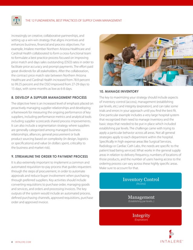 The 12 Fundamental Best Practices of Supply Chain Management | PDF