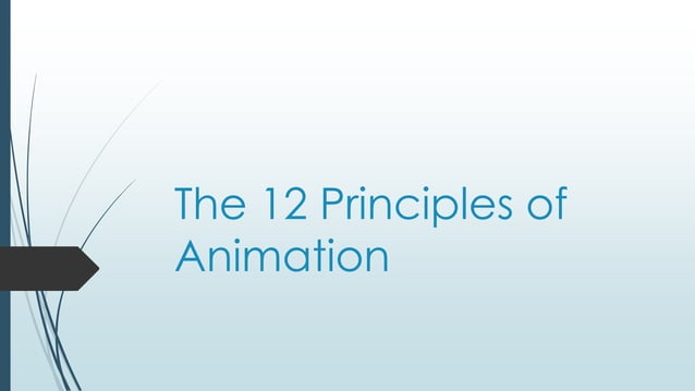 The 12 principles of animation, animation principles.pdf | Computer Animation | Computer ...