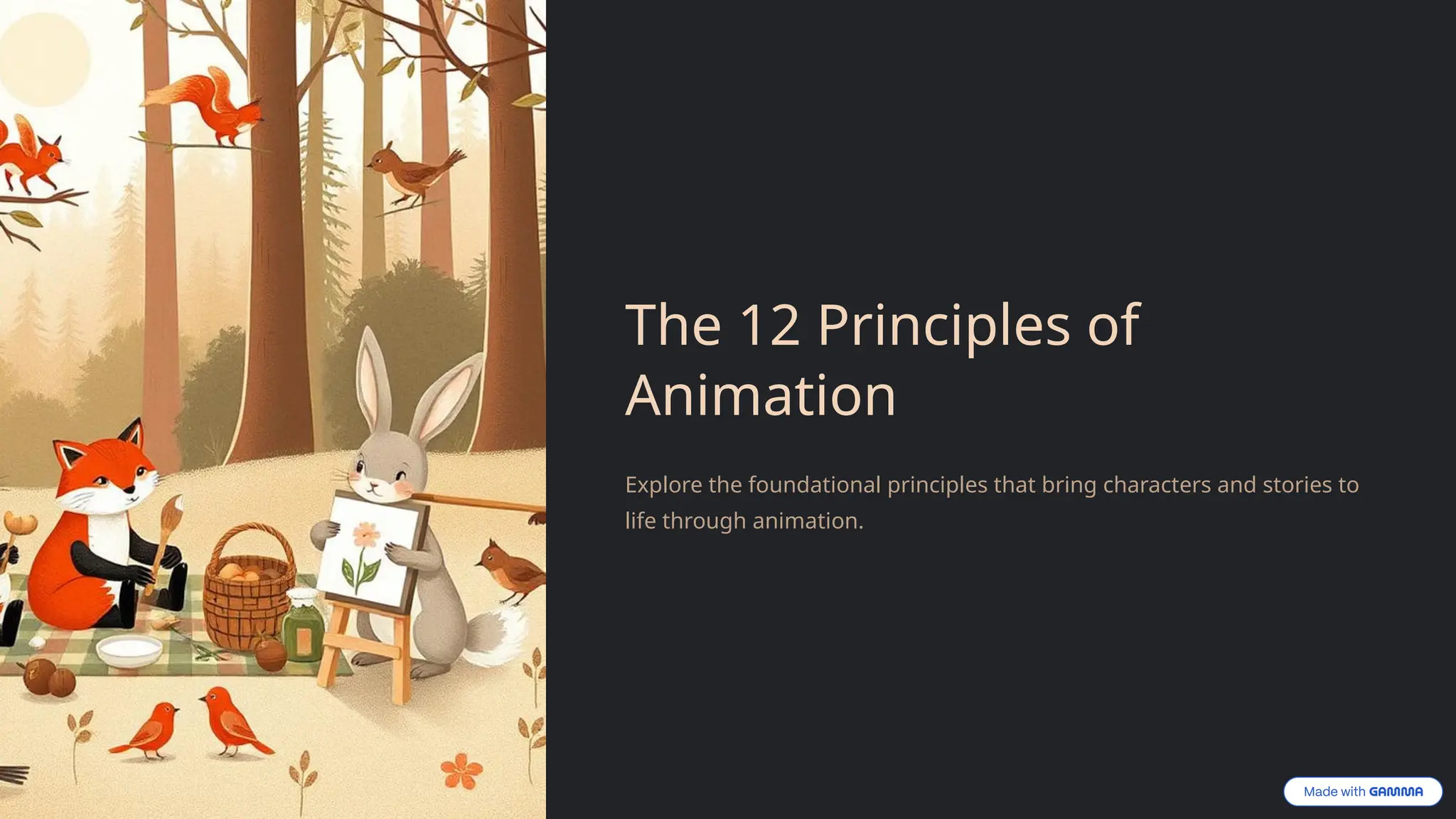 The-12-Principles-of-Animation basic principle of animation | PPTX
