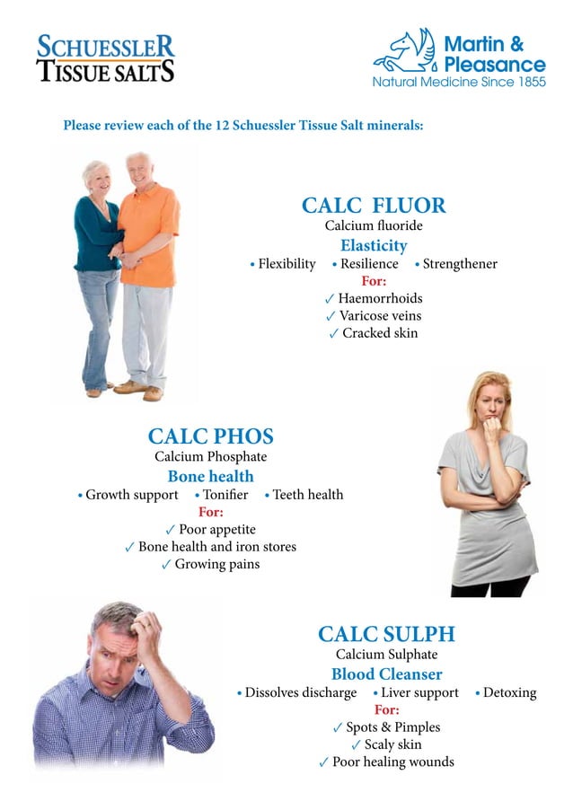 The 12-tissue-salts-minerals | PDF | Skin and Dermatology | Diseases ...
