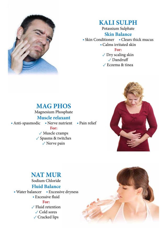 The 12-tissue-salts-minerals | PDF | Skin and Dermatology | Diseases ...