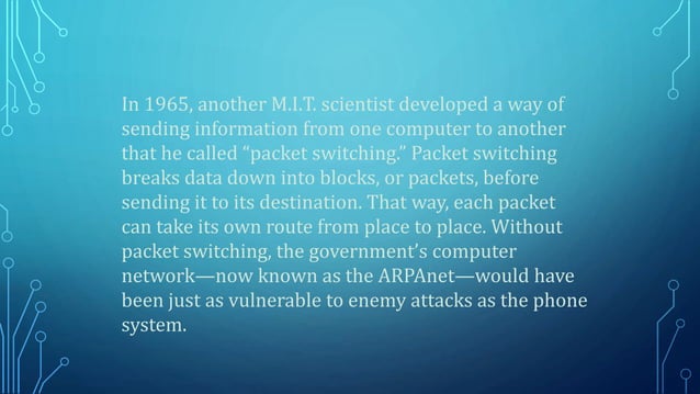 The invention of internet | PPT | Free Download