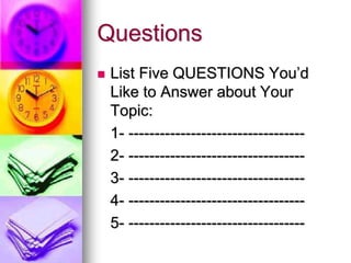 The.research.process pr4 5-6 | PPT