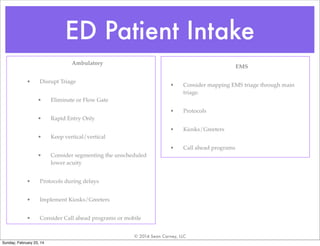 The art of ed patient flow | PDF