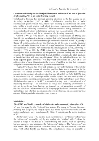 The Collaborative Language Learning Attributes of Cyber Face to-face ...