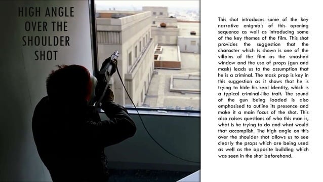 The dark knight 9 shot analysis | PPT