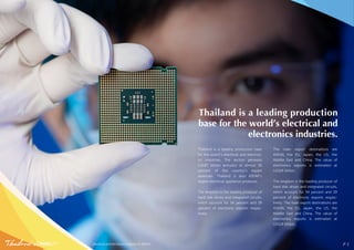 The Electrical and Electonic Industries in ASEAN | PDF | Asia Travel ...