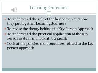 The key person approach power point moodle | PPSX