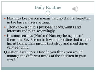 The key person approach power point moodle | PPSX