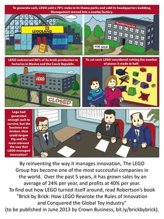 The lego story in comic book form | PPTX