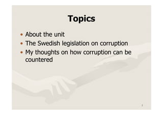 The National Anti-Corruption Unit (NACU) | PDF