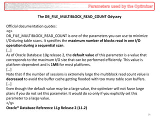 Oracle Query Optimizer - An Introduction | PPTX | Databases | Computer Software and Applications