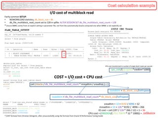 Oracle Query Optimizer - An Introduction | PPTX | Databases | Computer Software and Applications