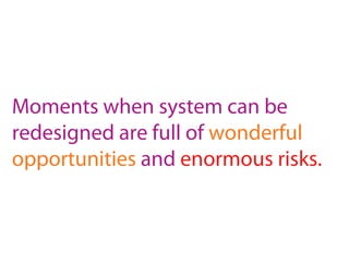 The Process of System Redesign | PPT