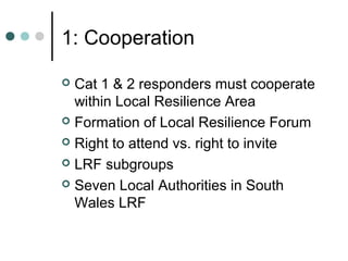 The role of local government in emergency response 090107 | PPT