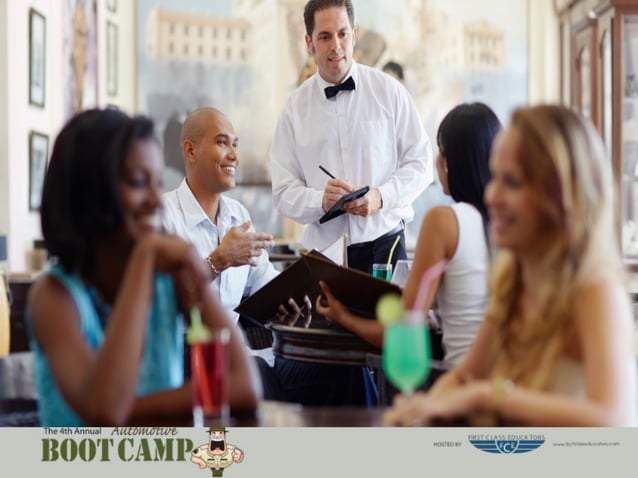 The Waiter is a Better Trainer Than You | PPT