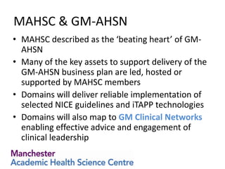 The way forward for greater manchester academic health science network ...