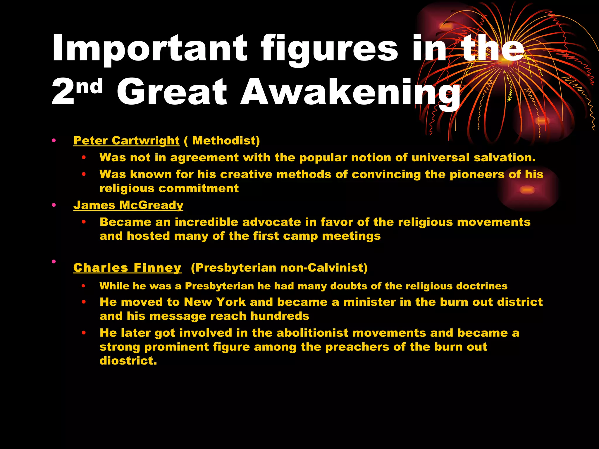 The 2nd Great Awakening | PPT