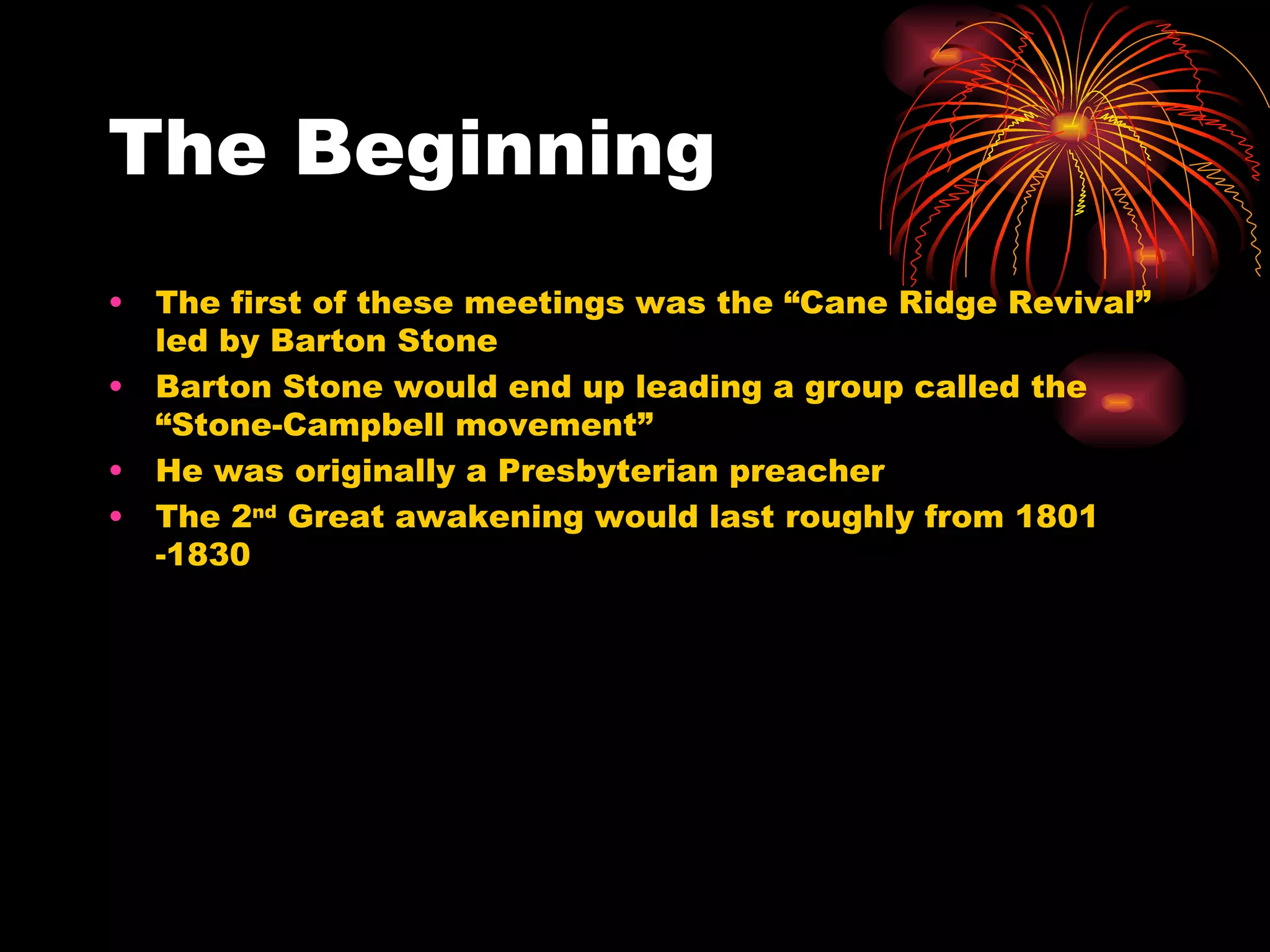 The 2nd Great Awakening | PPT
