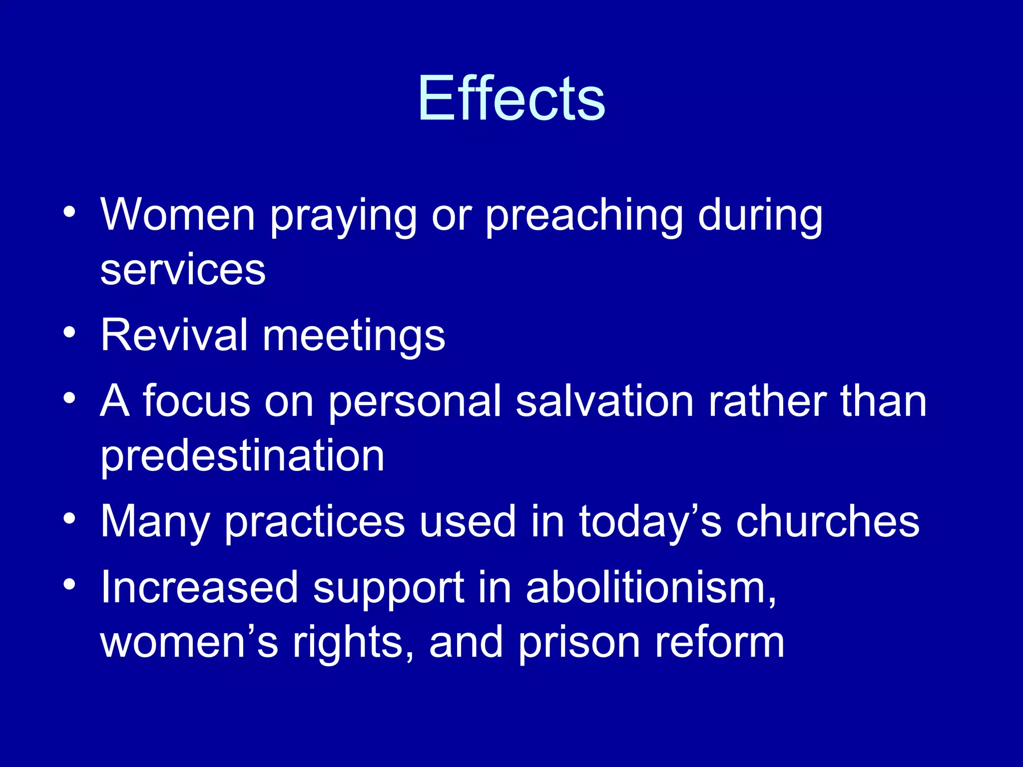 The 2nd Great Awakening | PPT