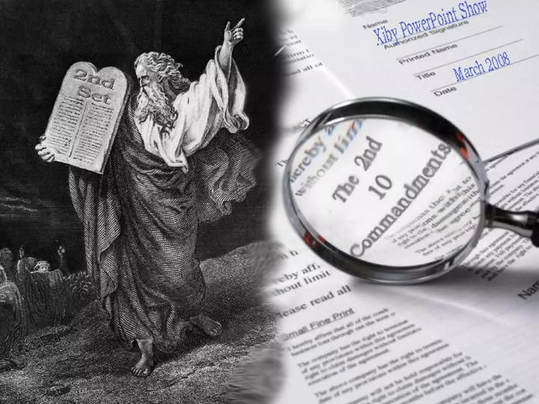 The 2nd Ten Commandments | PPT