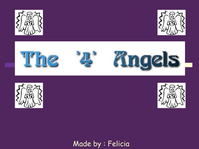 The 4 angels powerPoint | PPT