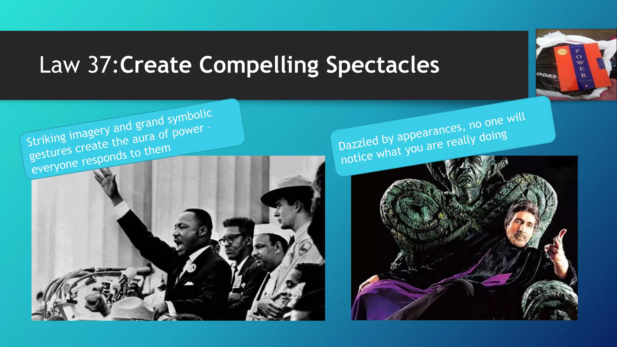 The 48 laws of power | PPTX