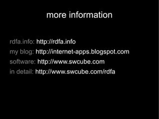 The 5 minute guide to RDFa...in only 6 minutes 40 seconds | PPT