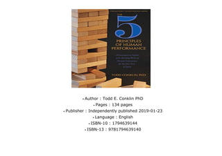 [EXCLUSIVE]The 5 Principles of Human Performance: A contemporary ...