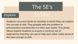 THE-5ES-MODEL.pptx hahahahahhahahhaahhahah | PPTX