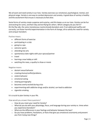 The-6-Human-Needs.pdf | Mental Health | Diseases and Conditions