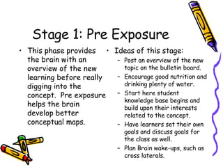 The 7 Stage Brain Based Learning Lesson Planning | PPT