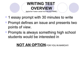 The ABC’S of the ACT | PPT