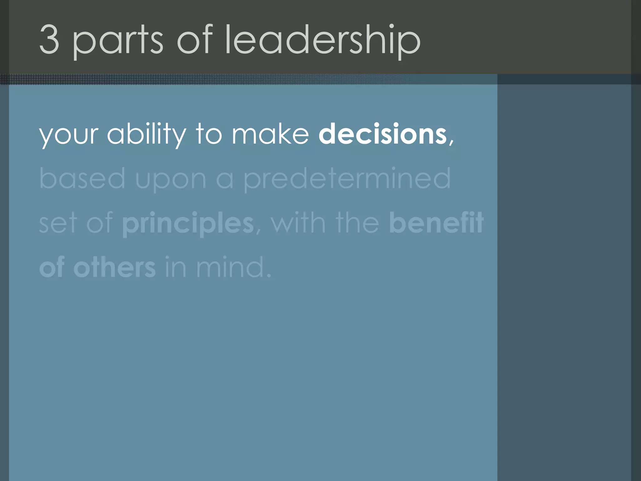 The ABC’s of Raising a Leader | PPT