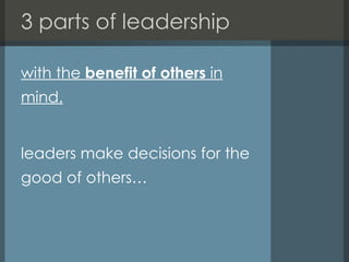 The ABC’s of Raising a Leader | PPT | Christianity | Religion ...