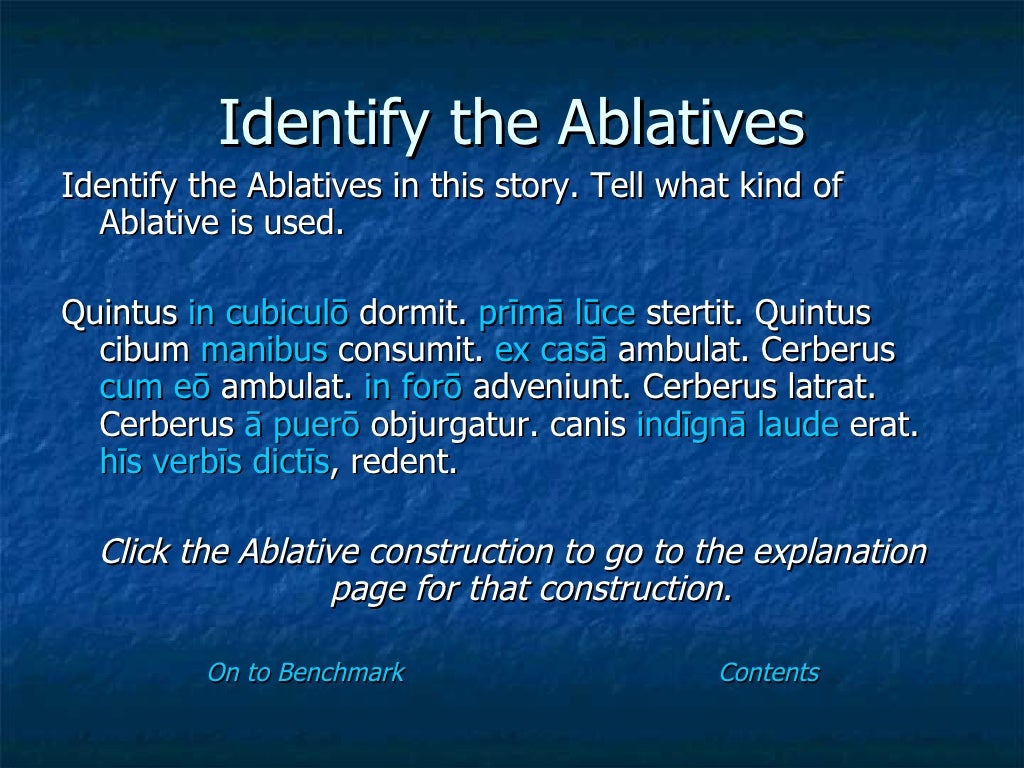 The Ablative Case Of Latin Ppt For Ed205 The Ablative Case Of Latin Ppt For Ed205