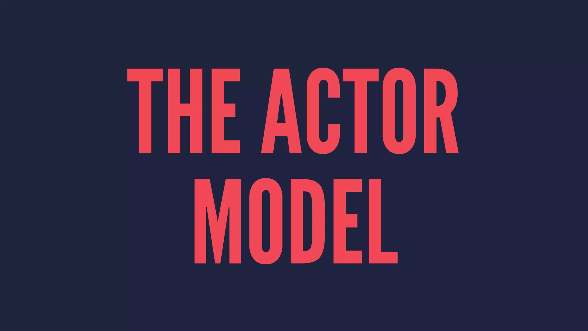 Introduction to the Actor Model | PDF