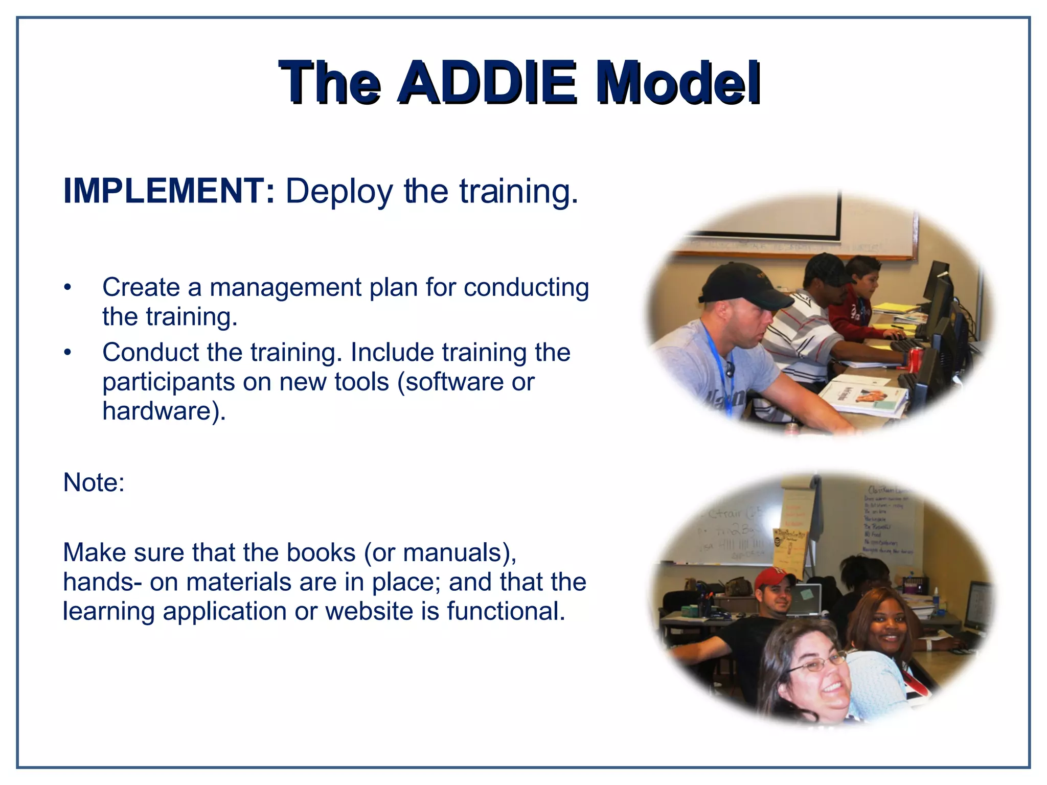 The Addie Model | PPT